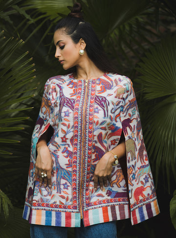 Kashmiri Capes | Buy Kashmir Cape Online In India – Luxuries Of Kashmir